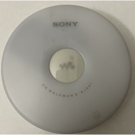 Sony Walkman Portable CD Player D-EJ001 White Discman Tested & - Etsy