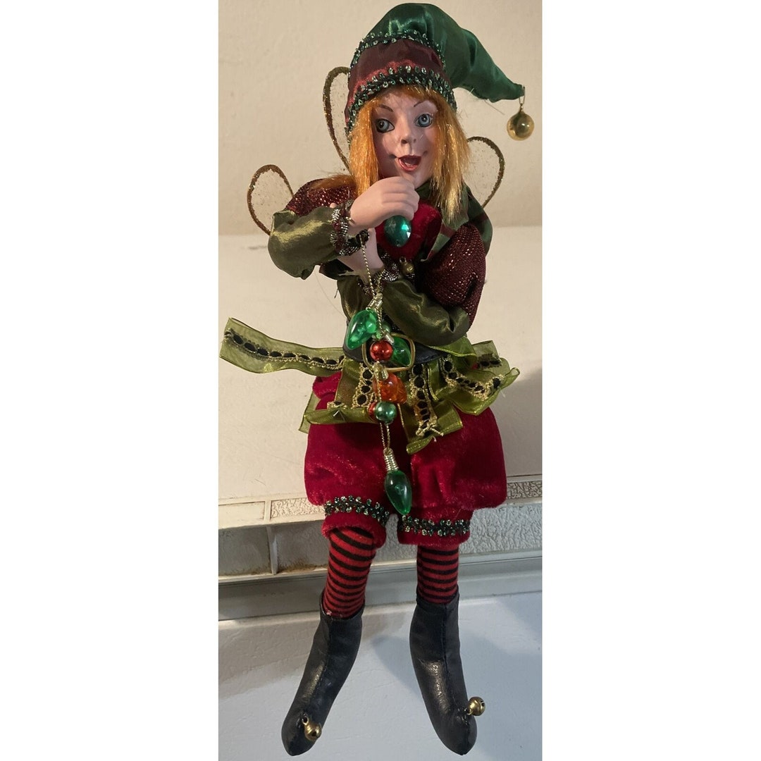 Whimsical Jester Elf Bendable 14 Inches - Etsy