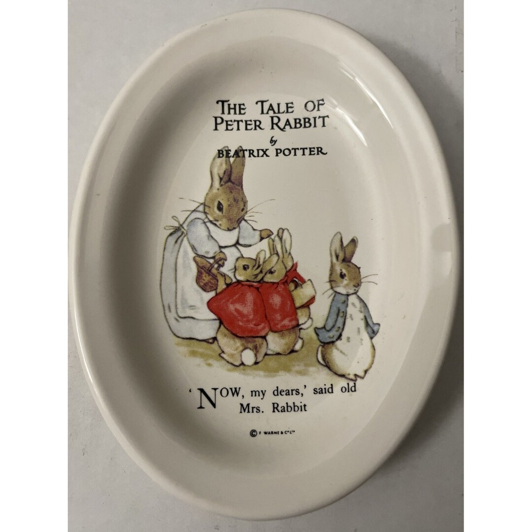 The Tale of Peter Rabbit & Beatrix Potter Old Mrs Rabbit Soap Dish - Etsy