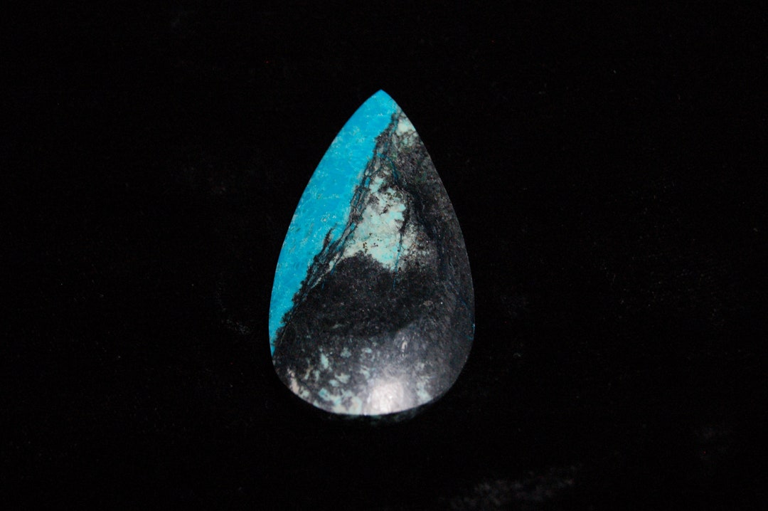 Free Form Tear Drop Stone Cabochon Made From Tenorite - Etsy