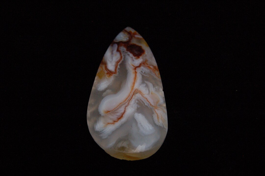 Free Form Tear Drop Stone Cabochon Made From Arizona Agate - Etsy