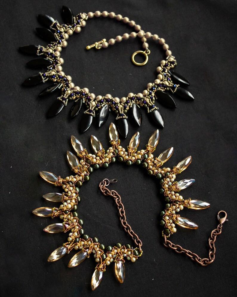 Dichotomy Collar Tutorial - Etsy