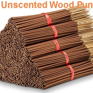 100 - Sandalwood - 11" Hand Dipped Intense Incense Sticks - Choose Wood ...