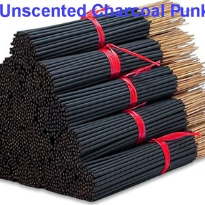 100 - Sandalwood - 11" Hand Dipped Intense Incense Sticks - Choose Wood ...