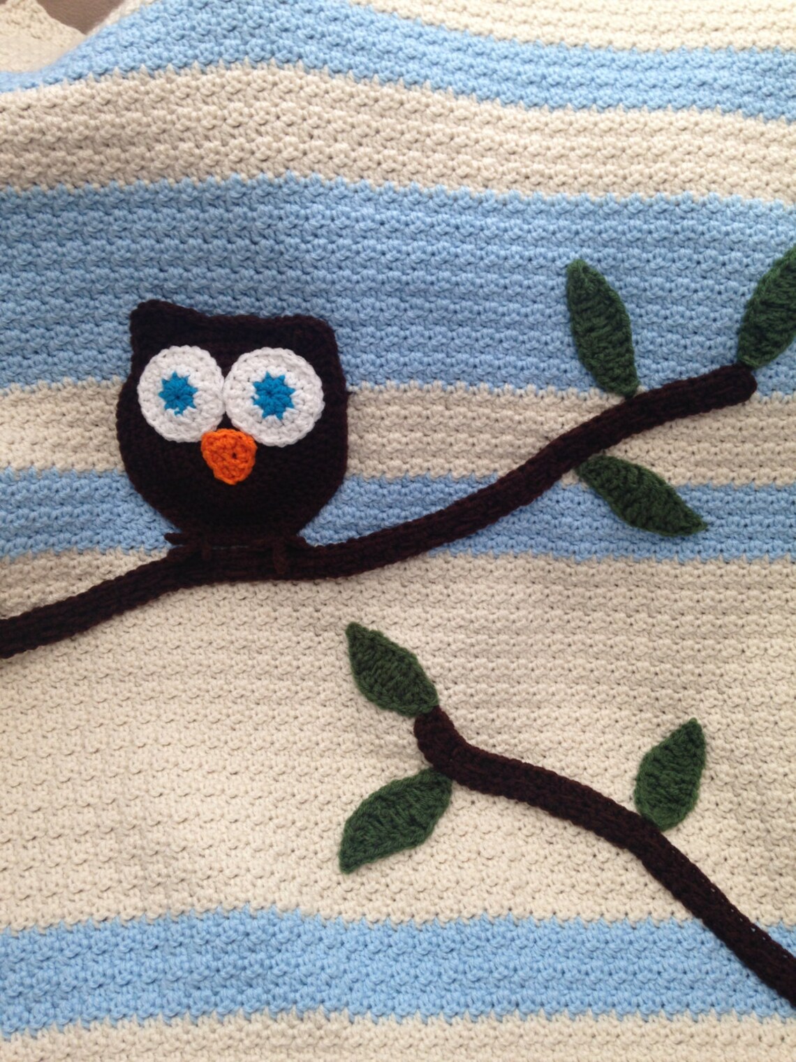 Crochet Owl Baby Blanket Pattern - Etsy