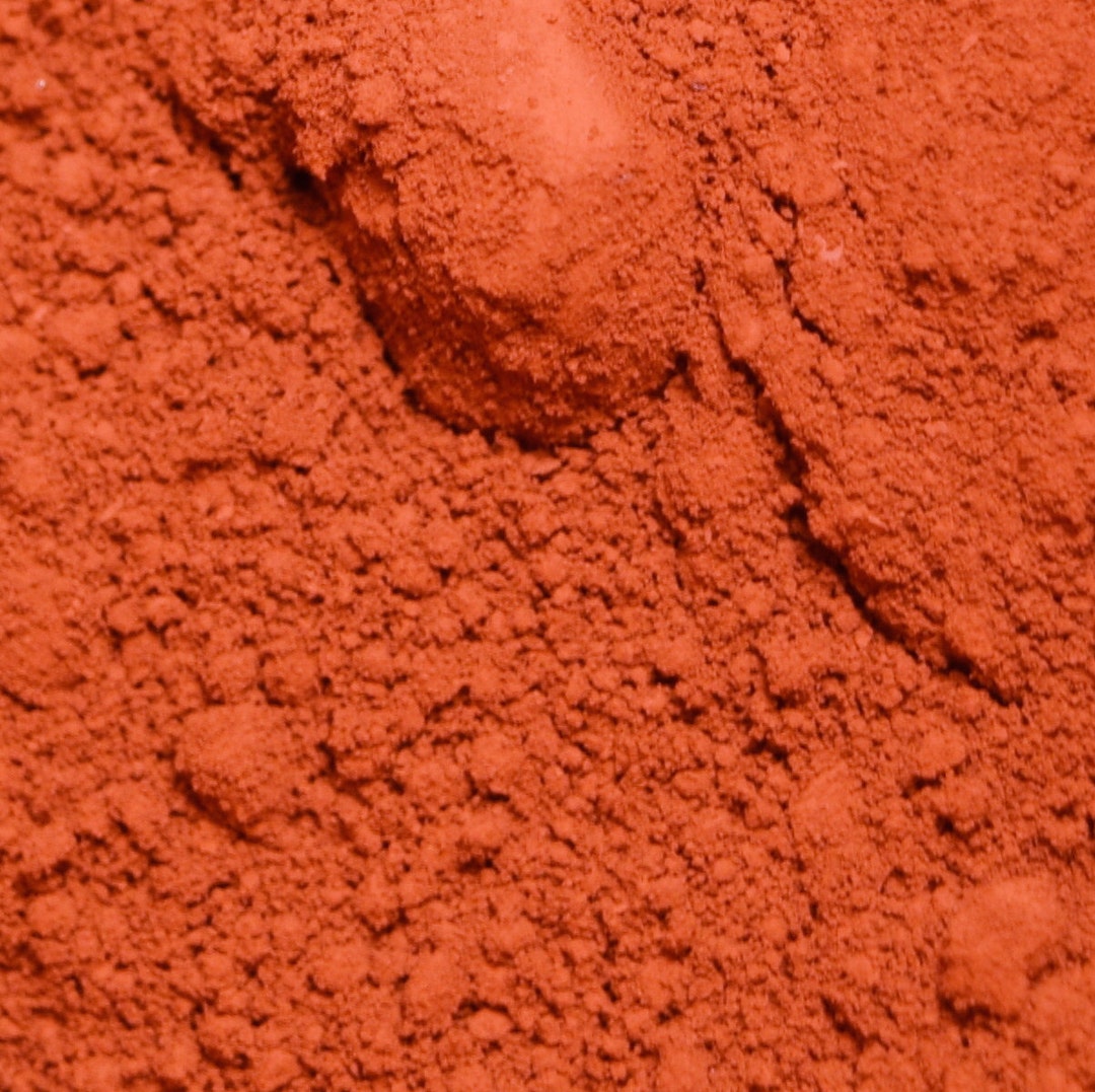 Brick Red Oxide Color Pigment Powder (matte) - Etsy