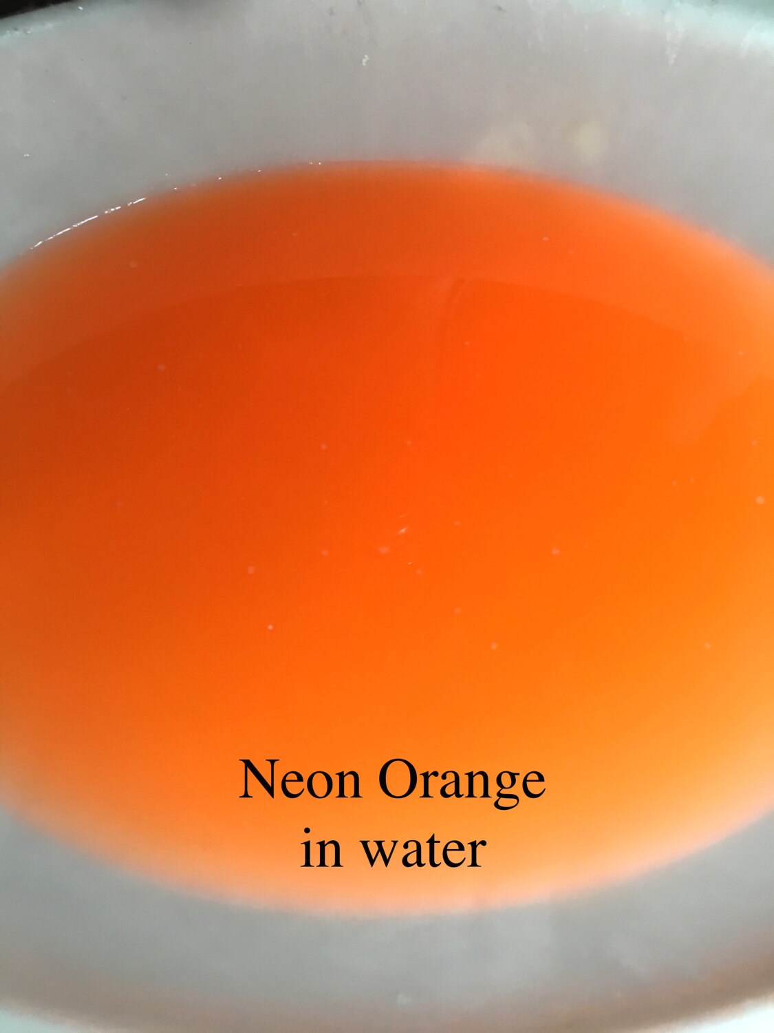 Neon Orange Color Pigment Powder matte - Etsy