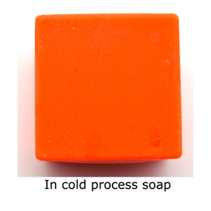 Neon Orange Color Pigment Powder (matte) - Etsy