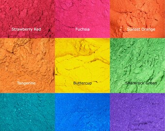 Porcelain Mica Color Pigment Powder shimmer - Etsy