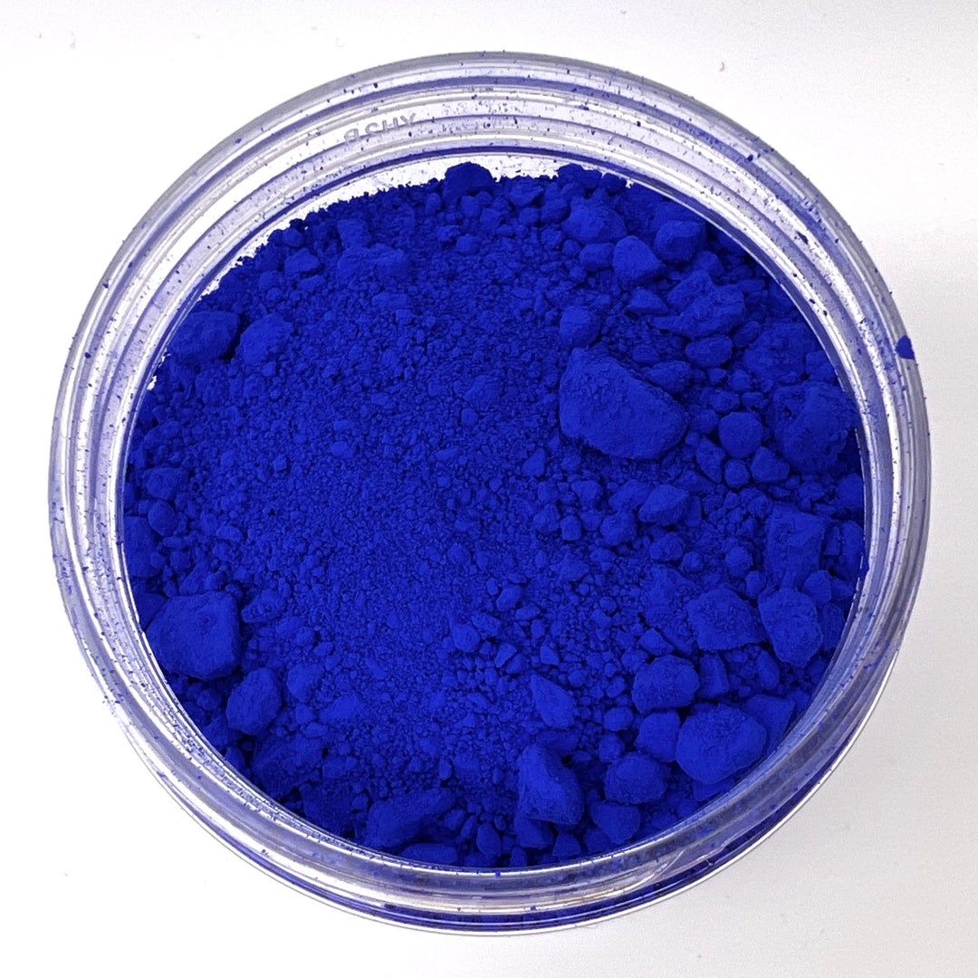1 Oz. Jar - Ultramarine Blue Color Pigment Powder (matte) - Etsy