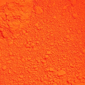 Neon Orange Color Pigment Powder (matte) - Etsy