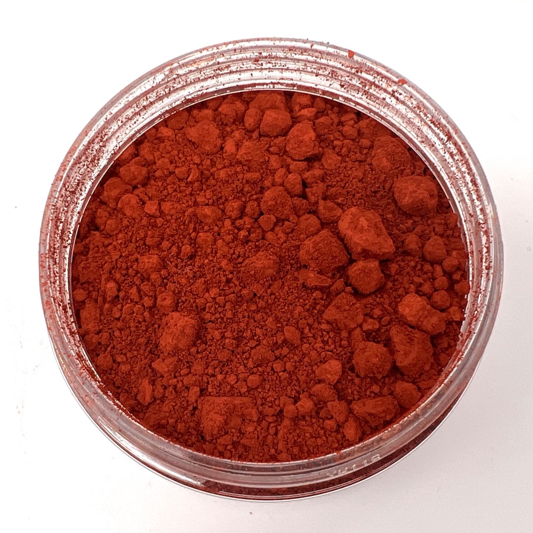 1 Oz. Jar - Brick Red Oxide Color Pigment Powder (matte) - Etsy