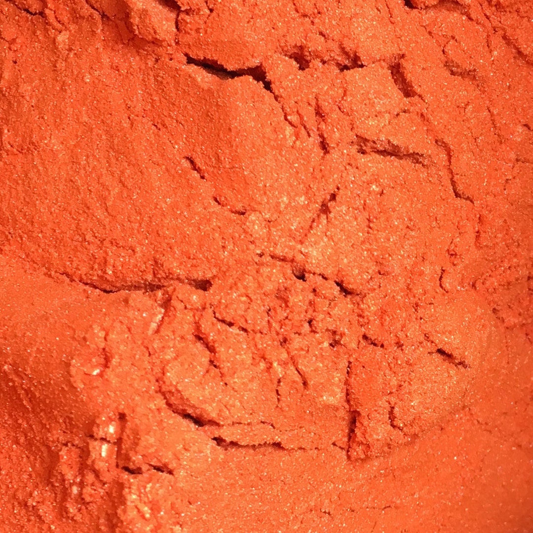 Sunset Orange Mica Color Pigment Powder (shimmer) - Etsy