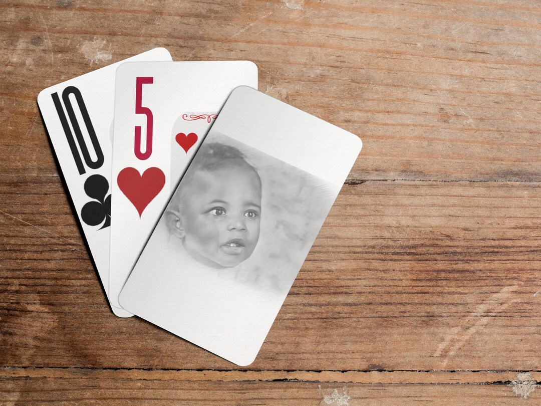Custom Portrait Playing Cards Deck - Etsy