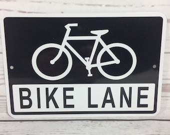 Bicycle sign | Etsy