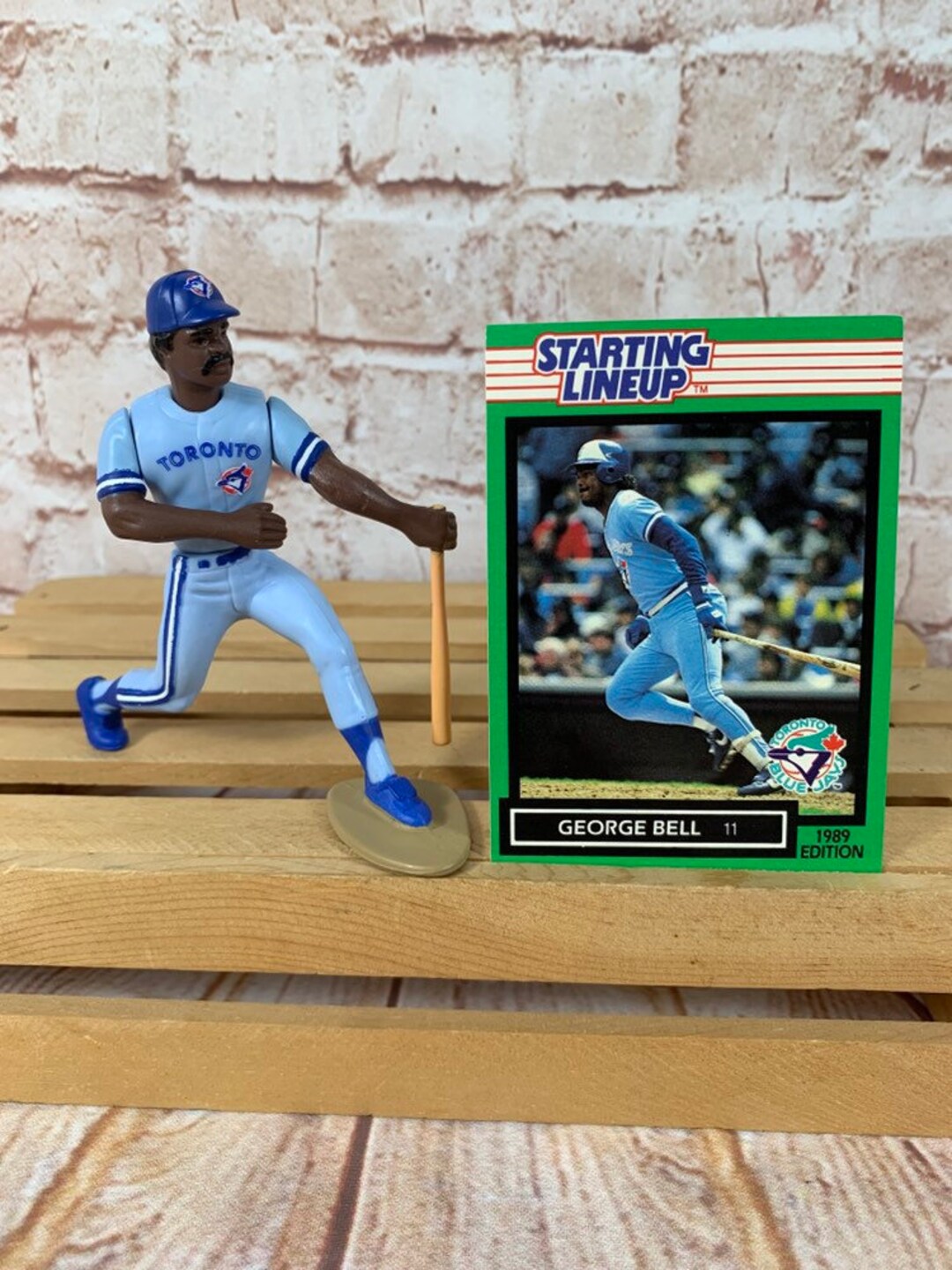 Vintage 1989 George Bell Toronto Blue Jays Starting Lineup Action ...