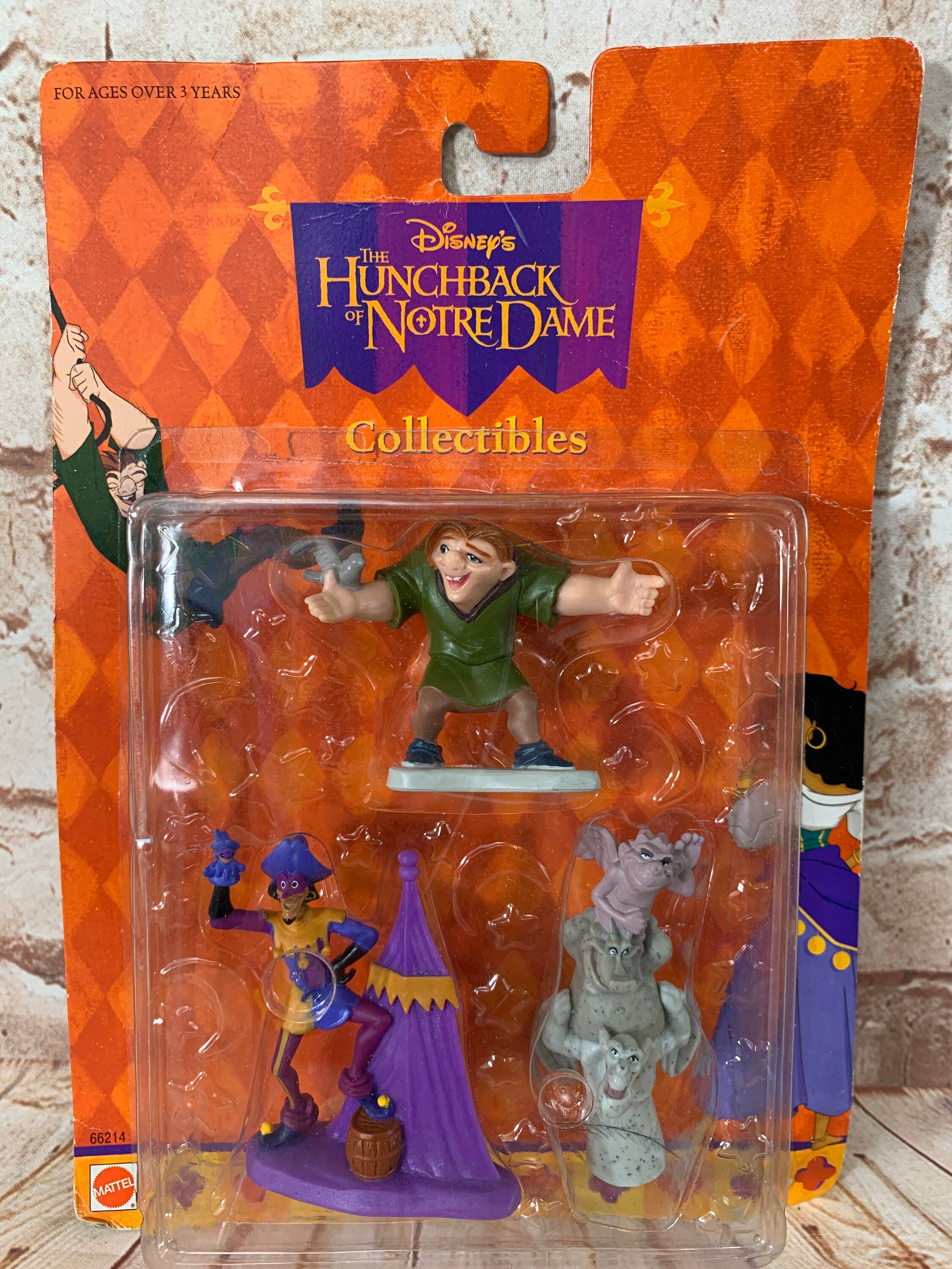 Vintage Set of 3 Disney Hunchback of Notre Dame Mini PVC - Etsy