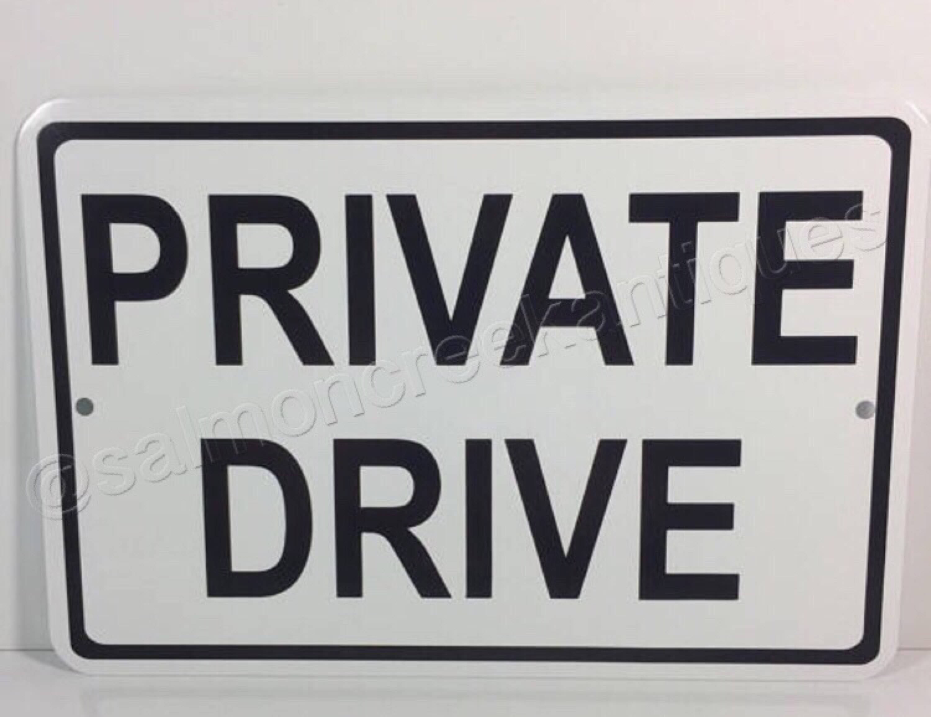 Private Drive Metal Road Street Sign NEW 3 Sizes Available - Etsy