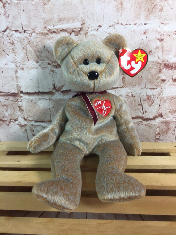 Vintage 1999 TY the Signature Bear Plush Stuffed Animal the | Etsy