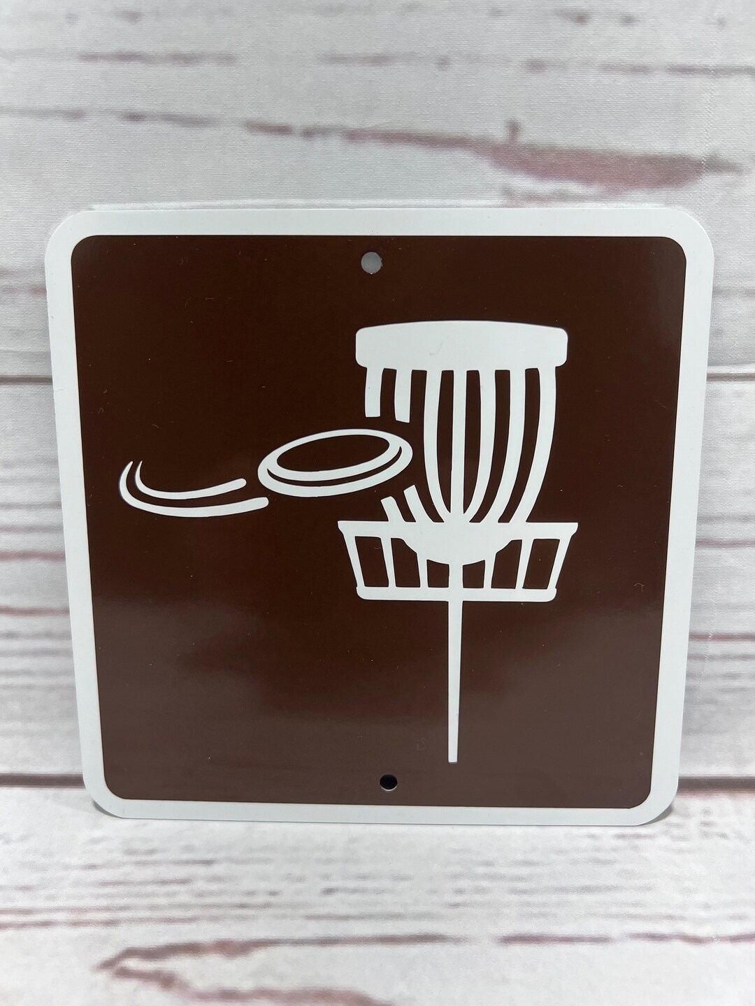 Disc Golf Course Metal Park & Recreation Frisbee Golfing Sign 6"x6" or ...