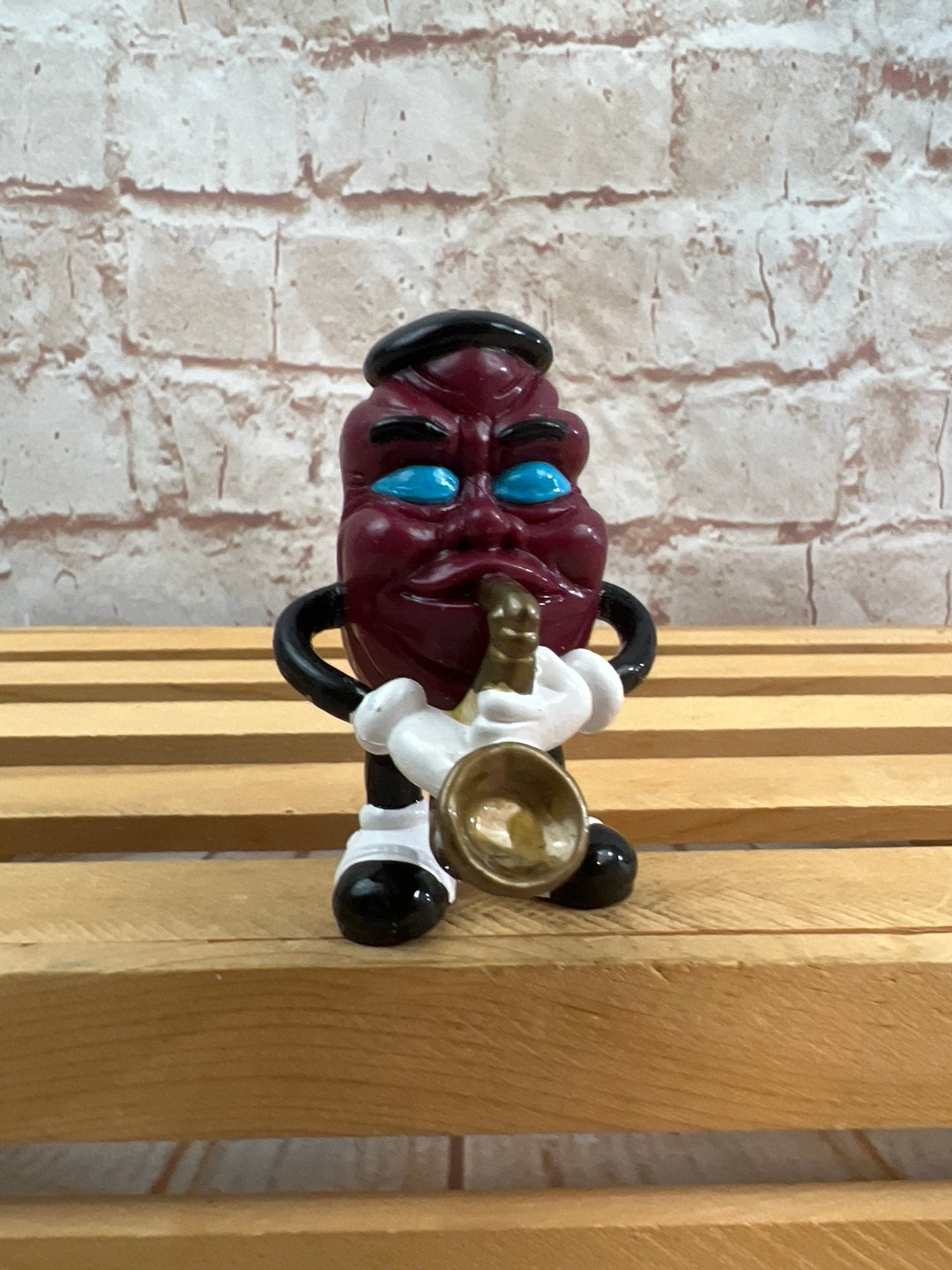 Vintage 1988 California Raisins "hip Band Sax Player" Saxophone Mini ...