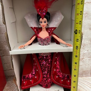 Vintage 1994 Queen of Hearts Barbie Doll by Bob Mackie Collection 12046 ...