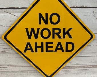 Retirement Metal Sign - Etsy