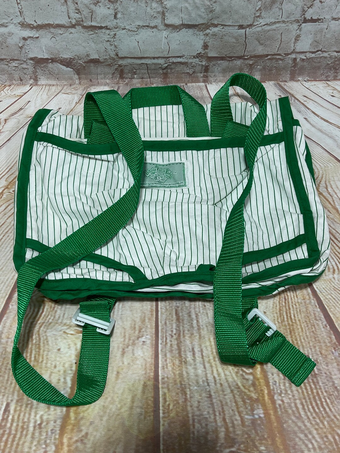 Vintage 1984 Cabbage Patch Kids Plush Doll Carrier Diaper Bag Backpack ...