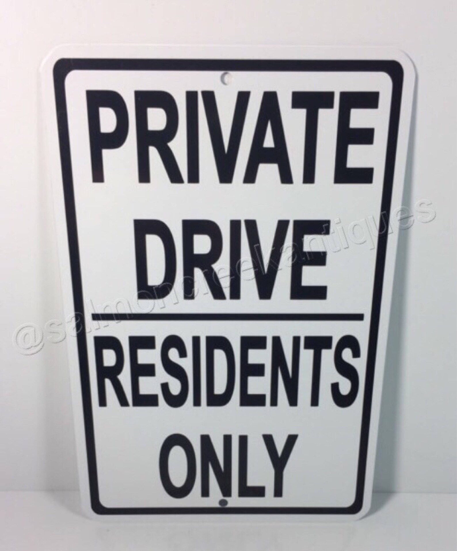 Private Drive Residents Only Metal Road Street Sign NEW - (3 Sizes ...