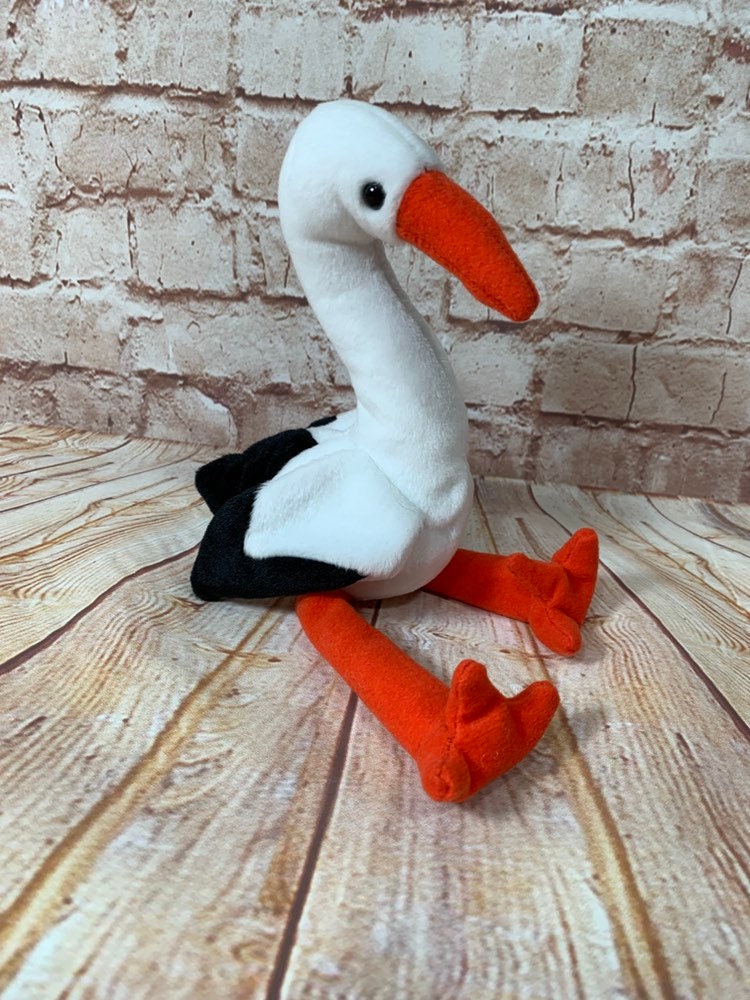 Vintage 1999 TY Stilts the Stork Bird Plush Stuffed Animal the - Etsy