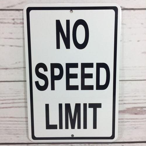 CUSTOM Speed Limit Metal Street Traffic Sign NEW You Choose - Etsy