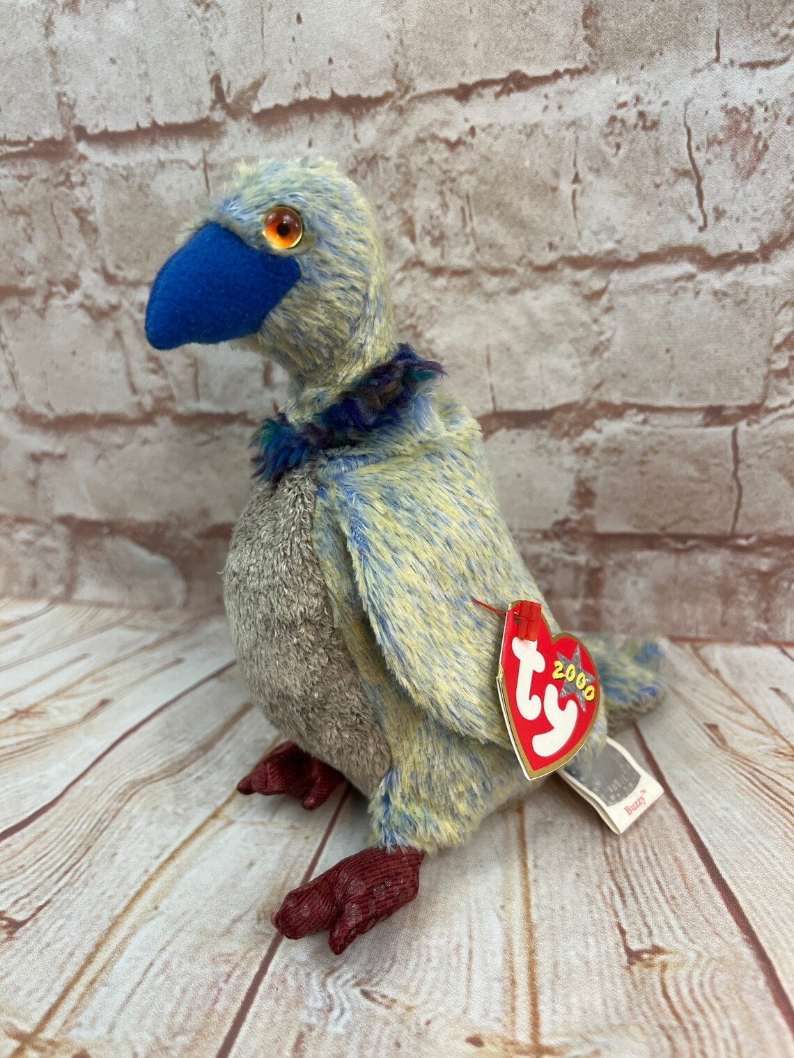 Vintage TY Buzzy the Buzzard Plush Stuffed 2000 Animal the - Etsy