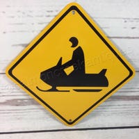 Snowmobile "life" Metal Sign - Etsy