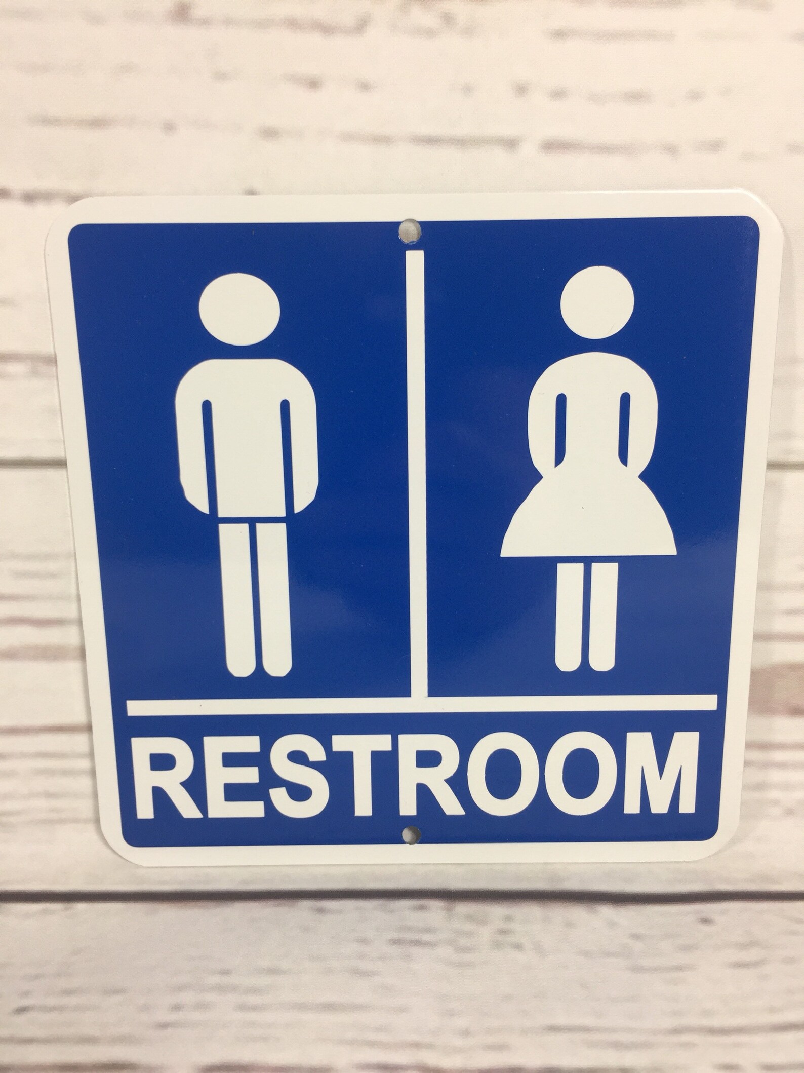 MEN & WOMEN Restroom Metal Parks Recreation Bathroom Sign - Etsy