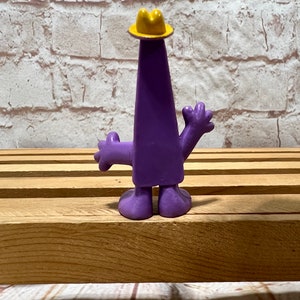 Vintage 1974 Mr. Rush From Mr. Men & Little Miss Arbys Mini PVC ...