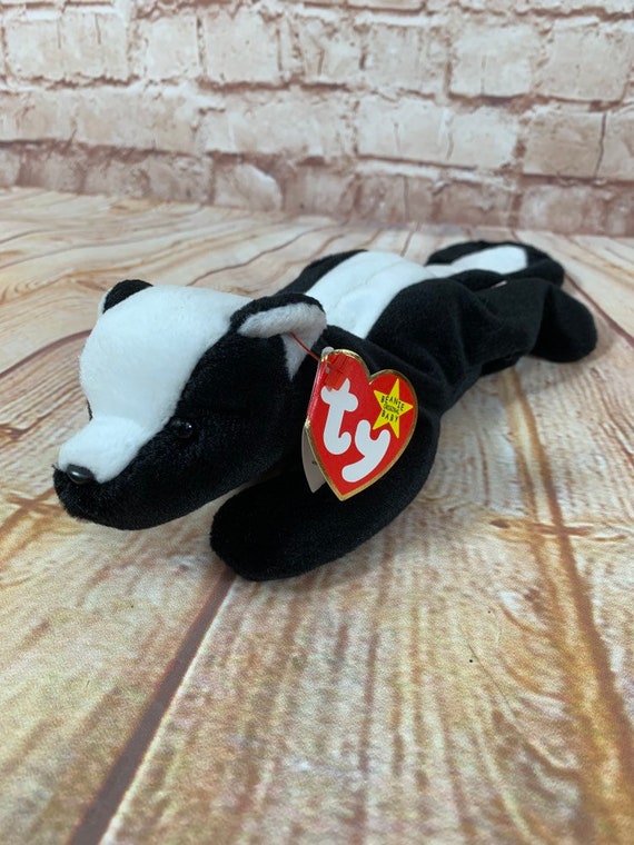 Vintage 1995 TY Stinky the Skunk Plush Stuffed Animal the - Etsy