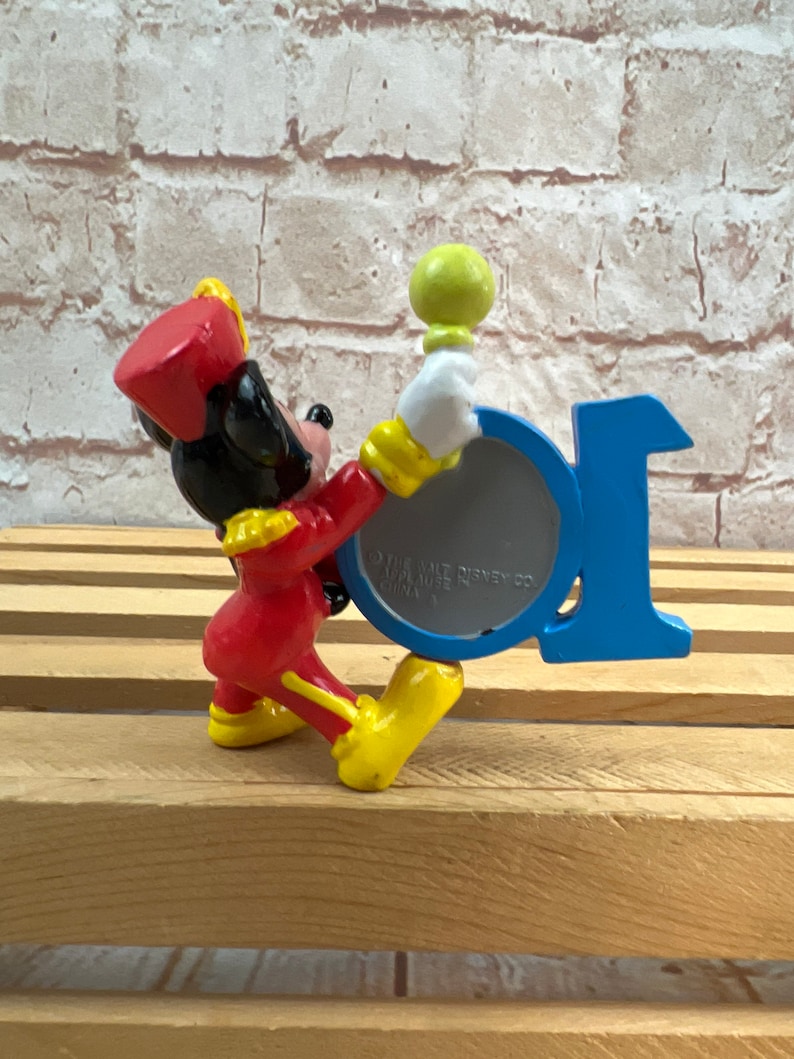 Vintage Disney Mickey Mouse Number 10 10th Birthday Cake-topper Mini ...