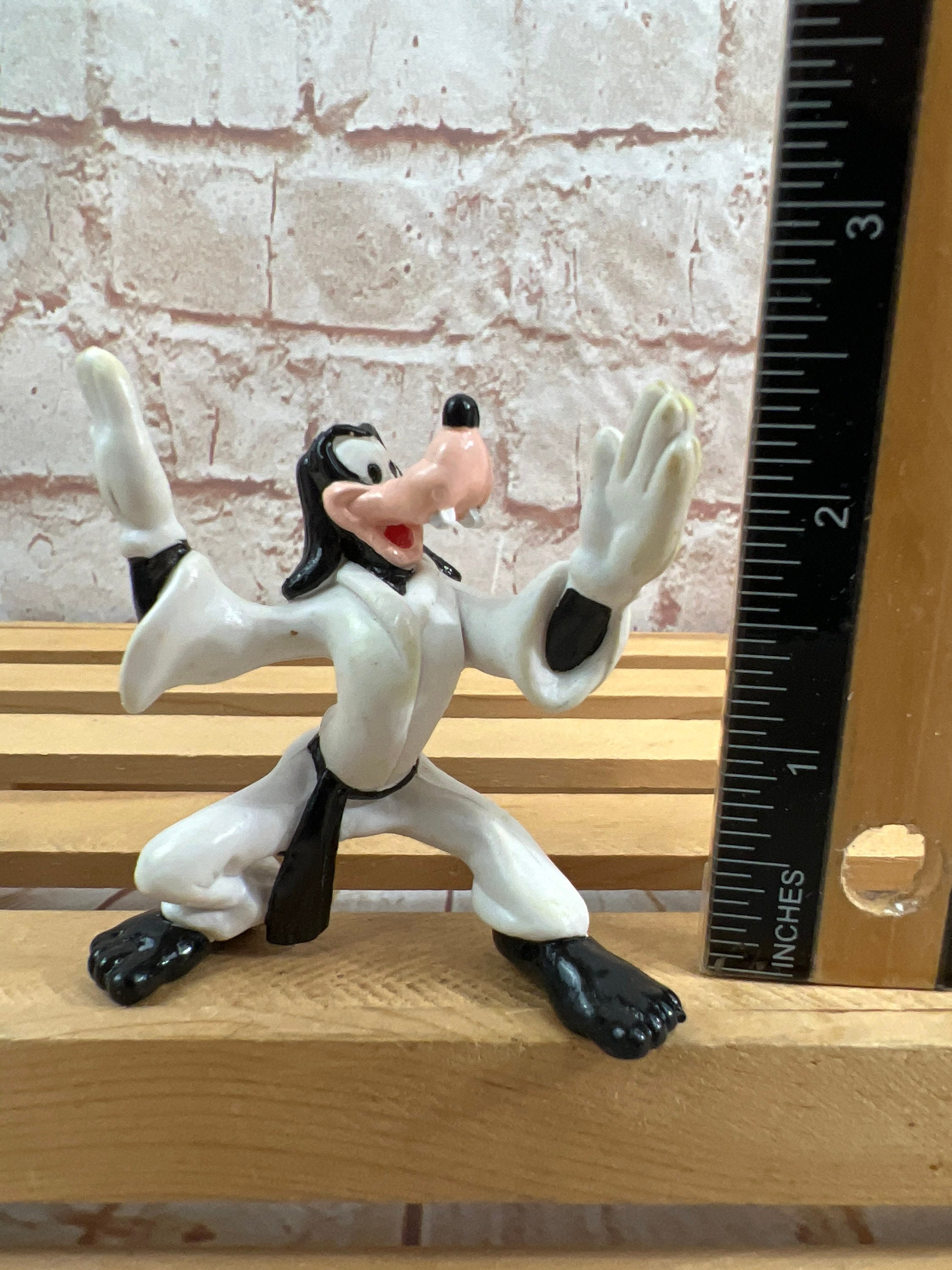 Vintage Karate Goofy Disney Miniature PVC Mini Figure Toy by - Etsy