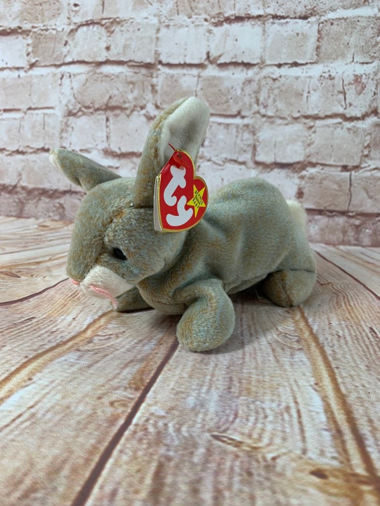 Vintage 1999 TY Nibbly Bunny Rabbit Plush Stuffed Animal the | Etsy