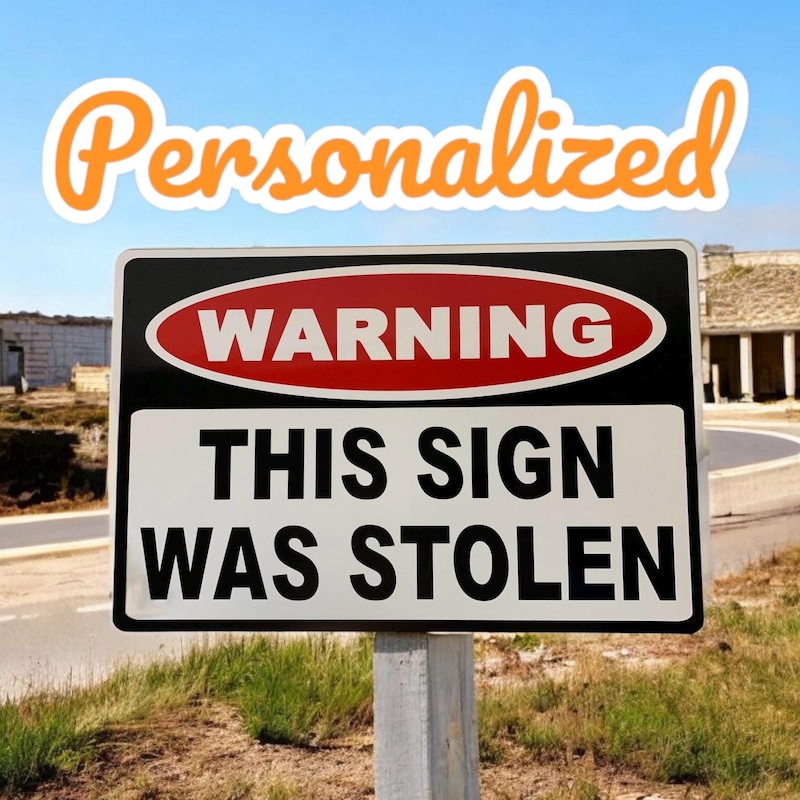 Metal Warning Signs - Etsy