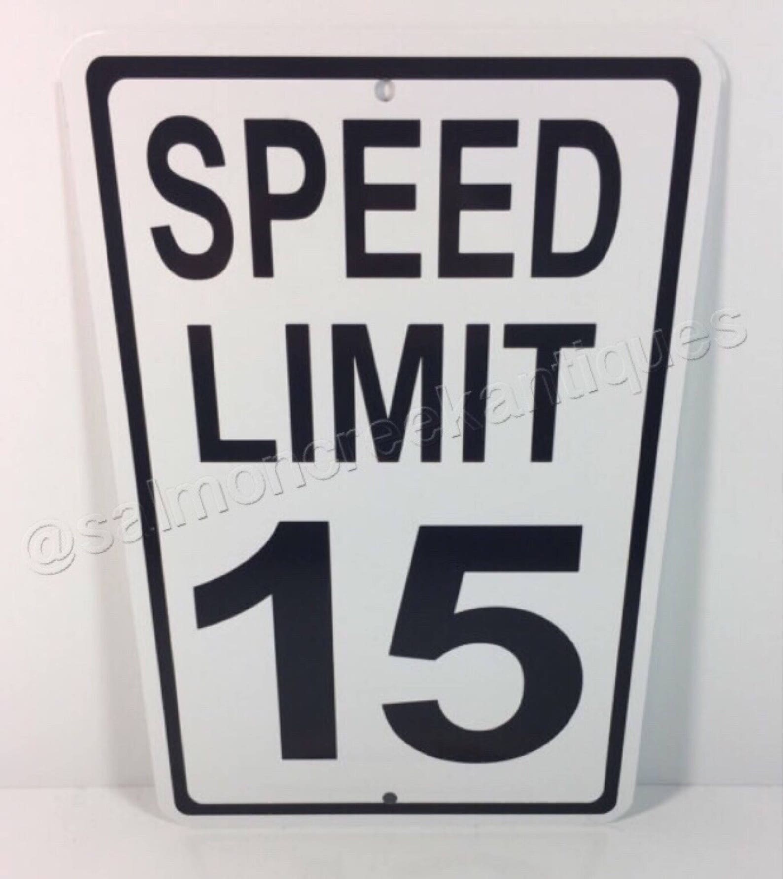 Speed Limit 15 Mini Metal Street Traffic Sign NEW 15MPH 3 | Etsy