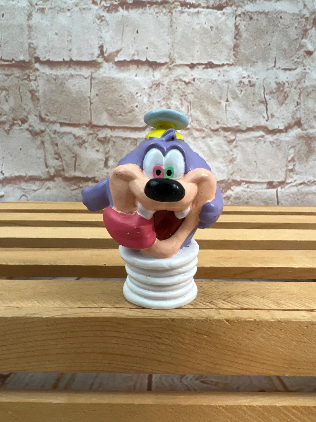 Vintage 1991 Tiny Toon Adventures Dizzy Devil PVC Figure - Looney Tunes ...