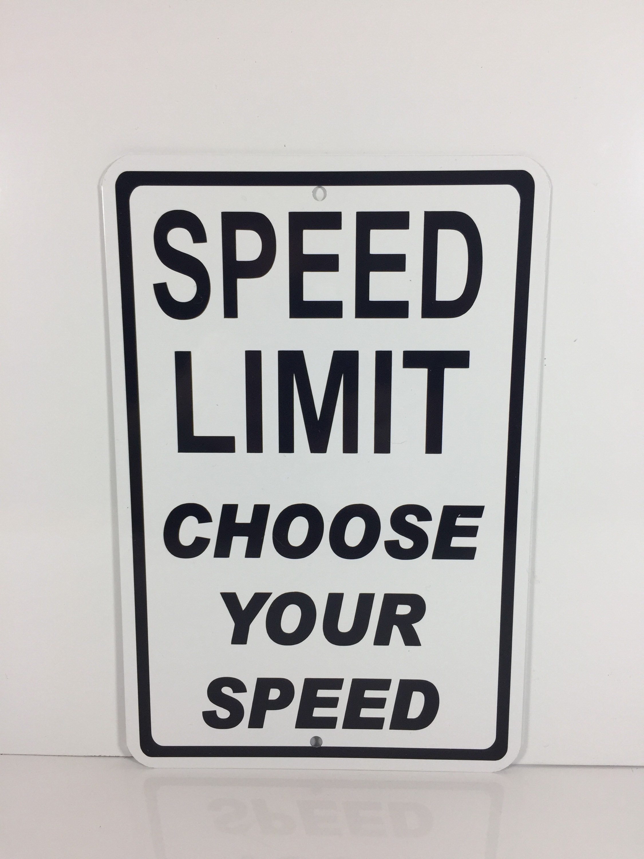 CUSTOM Speed Limit Metal Street Traffic Sign NEW You Choose - Etsy
