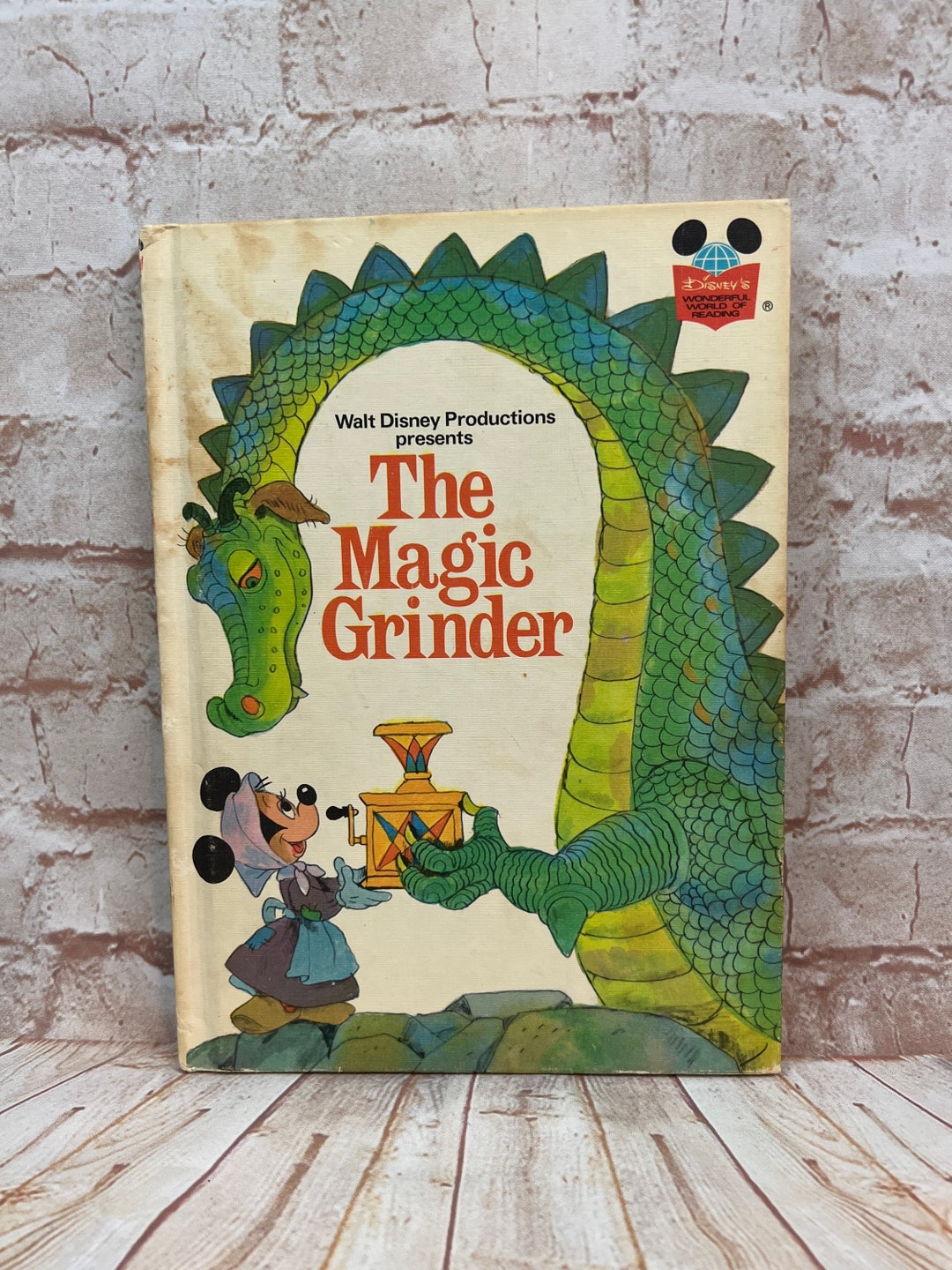 Vintage 1975 Disney's the Magic Grinder Hardcover Book - Etsy