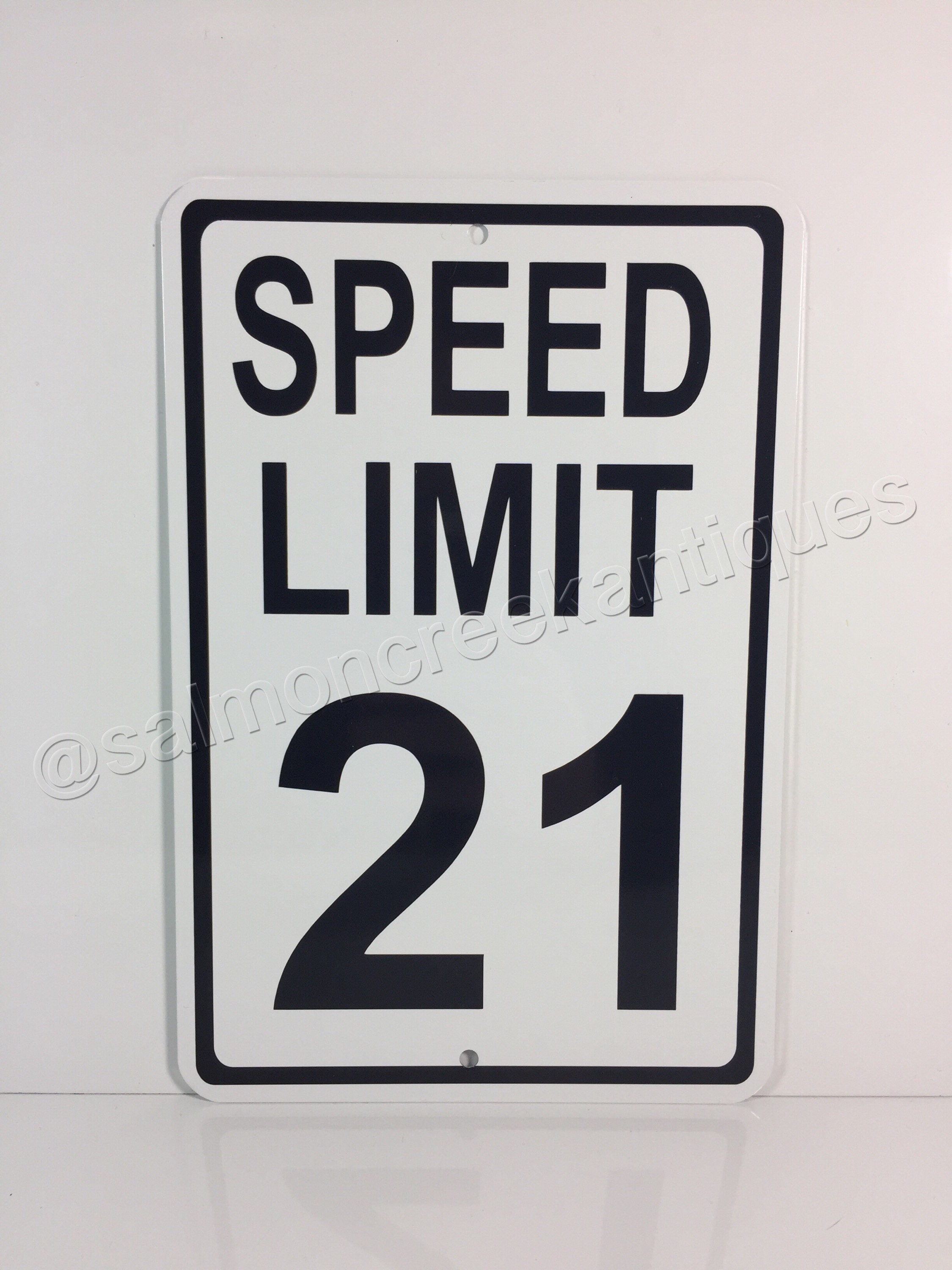 CUSTOM Speed Limit Metal Street Traffic Sign NEW You Choose - Etsy