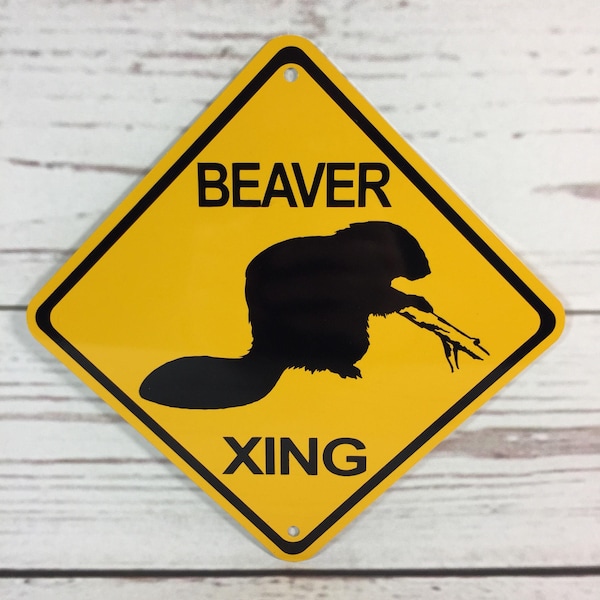 Beaver Sign - Etsy