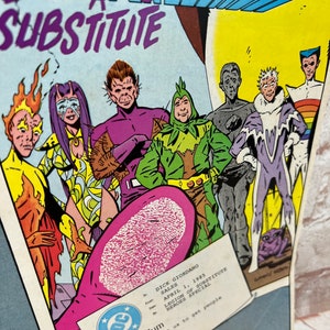 Vintage 1985 Special the Legion of Substitute Heroes DC Comic Book #1 ...