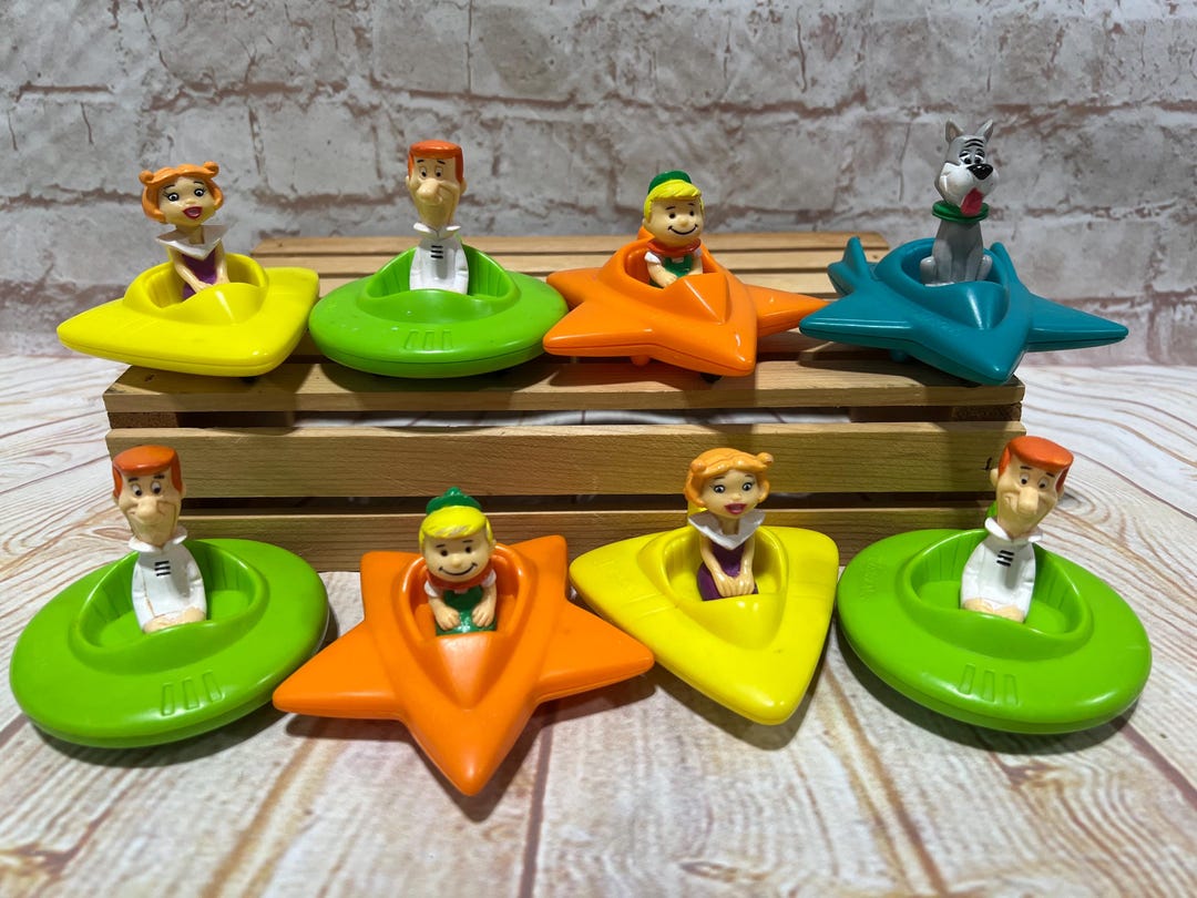 Vintage 1989 Lot of 8 Jetsons Space Cars Wendys Kids Meal Toys From ...