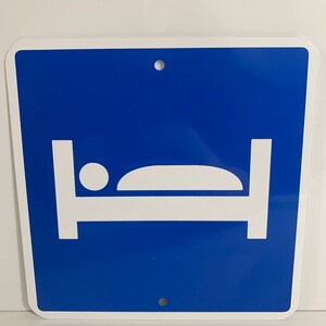 Hotel Motel BED Overnight Sleeping Mini Metal Street Recreational Road ...