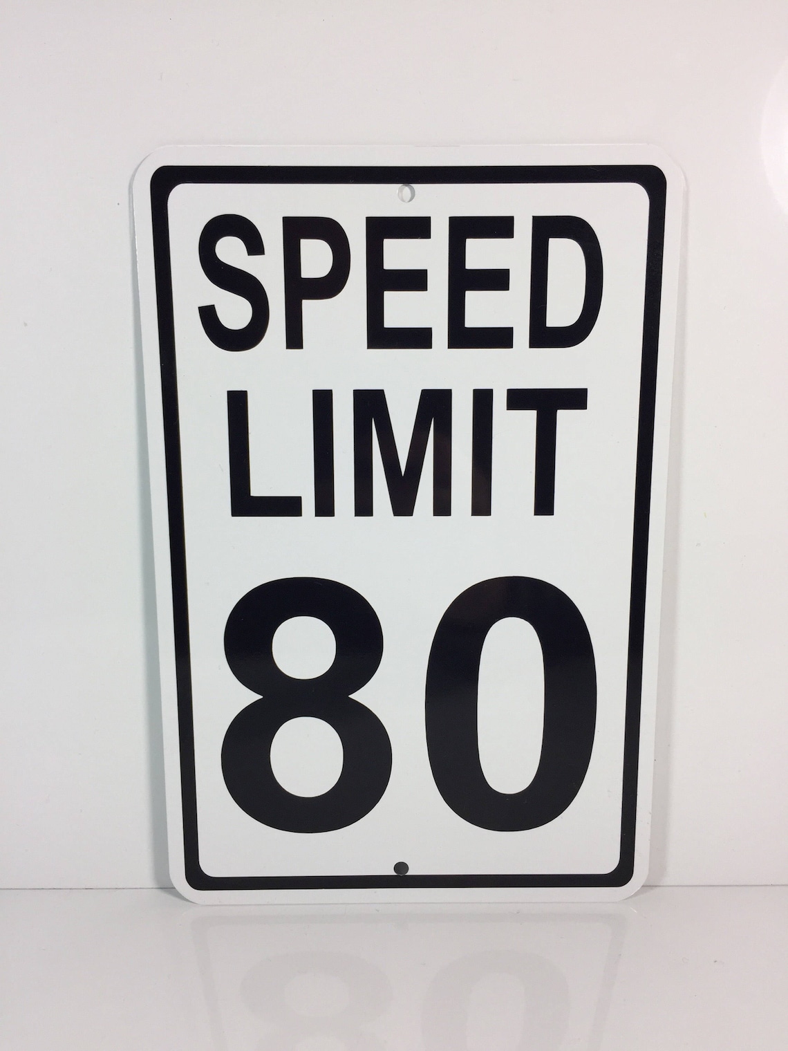 Speed Limit 80 Metal Street Traffic Sign NEW 80MPH 80th - Etsy
